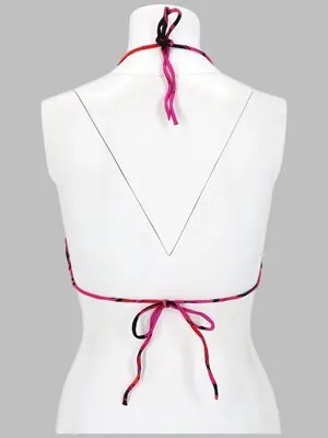 Emilio Pucci Bikini Top - Fuchsia