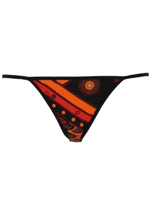 Emilio Pucci Vivara" Slip Bikini - Orange