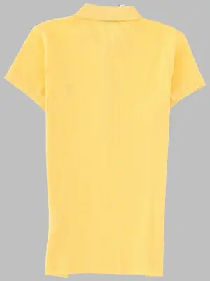 Polo Ralph Lauren Embroidered Logo Polo Shirt - Yellow