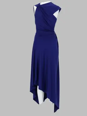 Victoria Beckham Asymmetrical Midi Dress