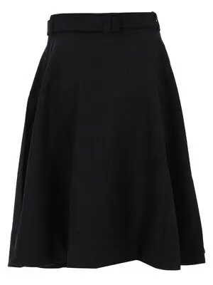 GANNI Belted Wrap Skirt