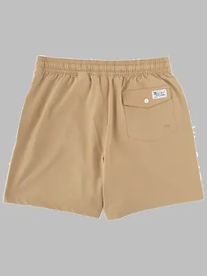 Polo Ralph Lauren Swim Shorts With Logo - Beige