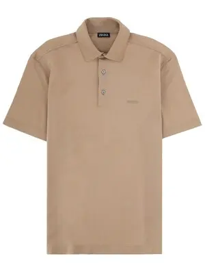 Zegna Polo Regular Fit - Beige