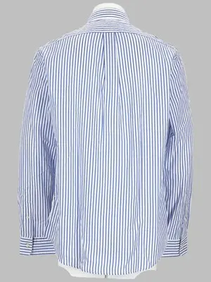Polo Ralph Lauren Blue Striped Classic Collar Shirt