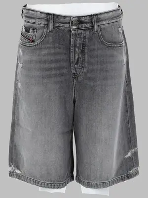 DIESEL® De-sire" Denim Shorts - Grey