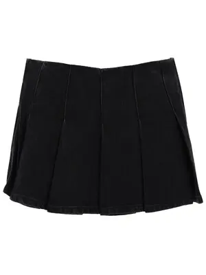 DIESEL® Pleated Denim Skort