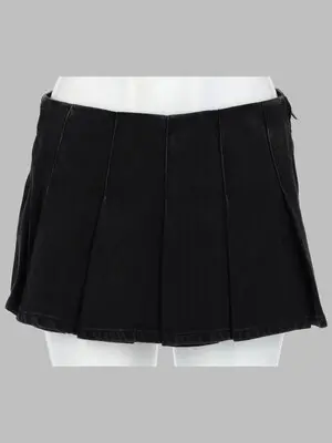 DIESEL® Pleated Denim Skort