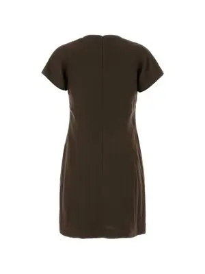 Brunello Cucinelli Linen Blend T-shirt Dress
