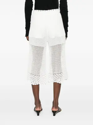 IRO PARIS Crochet Knit Midi Skirt