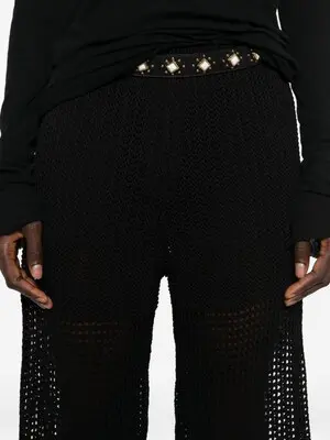 IRO PARIS Lirysse Crochet Knit Trousers