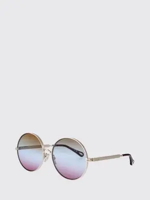 Chloé Chloé Round Frame Sunglasses Silver