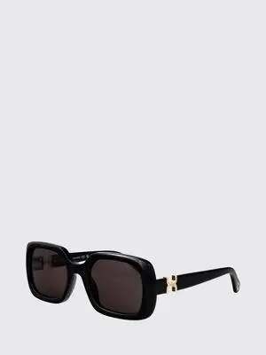 Chloé Rectangular Cat-eye Sunglasses - Black