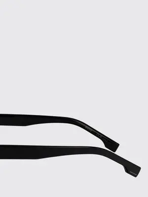 BOSS Rectangular Aviator Metal Sunglasses With Lettering Logo