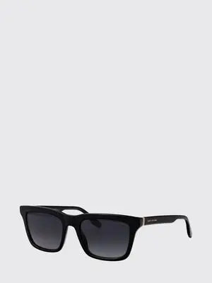 Marc Jacobs Rectangular Acetate Sunglasses With Contrasting Logo - Black