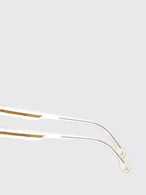 Carrera Eyewear Rectangular Aviator Sunglasses In Acetate With Amber-tinted Lenses - Transparent
