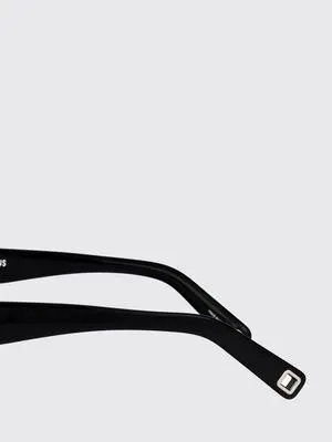 Jacquemus Rounded Cat-eye Sunglasses In Acetate - Black