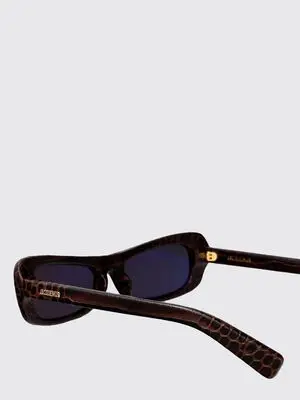 Jacquemus Animal Print Acetate Sunglasses - Brown