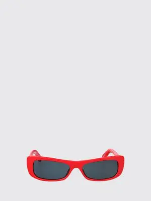 Jacquemus Rectangular Aviator Cat-eye Acetate Sunglasses - Red
