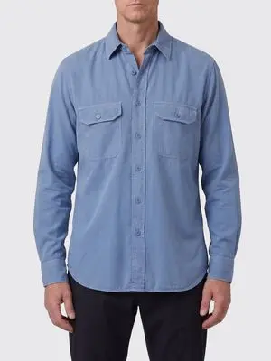 TOM FORD Cotton And Silk Casual Shirt - Blue