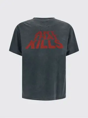 GALLERY DEPT. Relaxed Fit Graphic Print Cotton T-shirt - Black