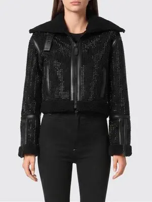 Philipp Plein Textured Outerwear For Women
