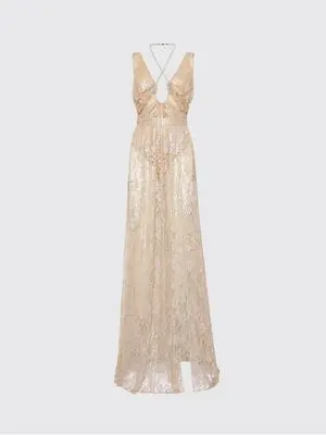 Philipp Plein Cut-out Lace Maxi Dress