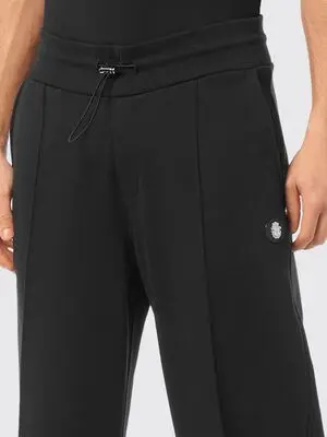 BILLIONAIRE Logo Emblem Sweatpants - Black