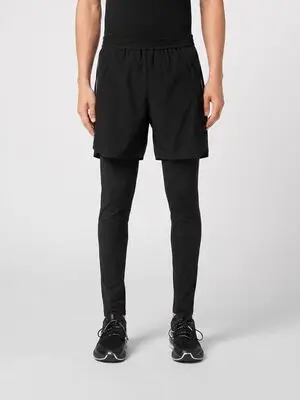 PLEIN SPORT Stretch Technical Fabric Track Pants