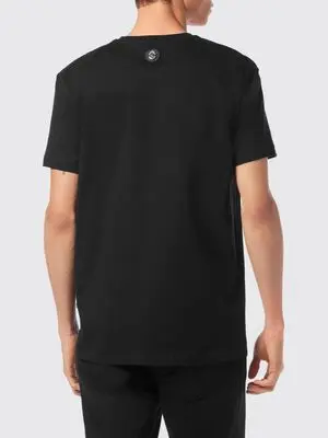 BILLIONAIRE Cotton T-shirt With Logo - Black