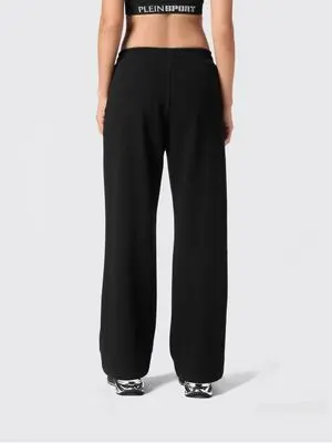 PLEIN SPORT Technical Fabric Jogging Pants - Black