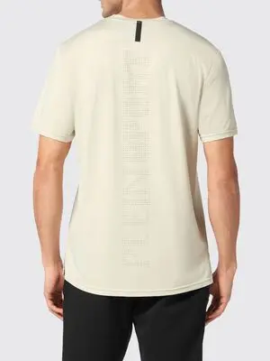 PLEIN SPORT Cotton T-shirt With Printed Logo - Grey