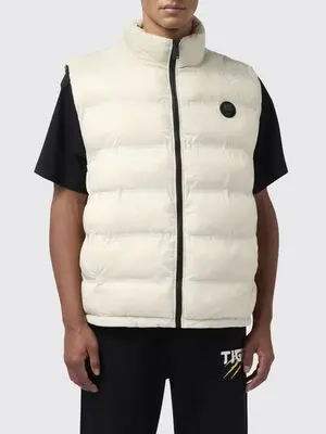 PLEIN SPORT Padded Nylon Vest - Grey
