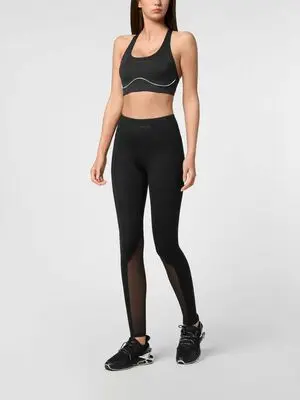 PLEIN SPORT Sports Top With Contrast Piping