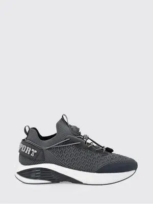 PLEIN SPORT Crochet Knit Sneakers - Grey