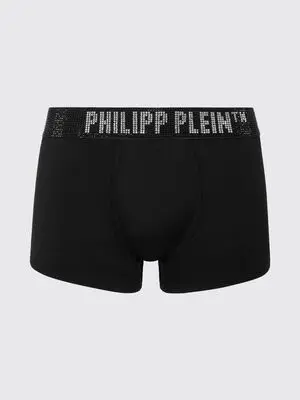 Philipp Plein Stretch Cotton Blend Boxers - Black