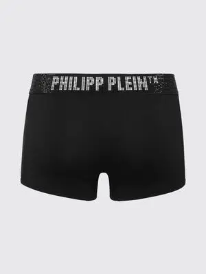 Philipp Plein Stretch Cotton Blend Boxers - Black