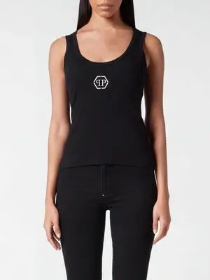 Philipp Plein Stretch Camis Tanks For Women