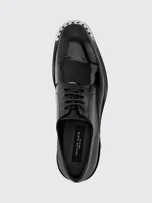 Philipp Plein Polished Leather Derby Shoes