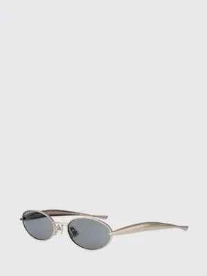 Bottega Veneta Oval Sunglasses - Silver