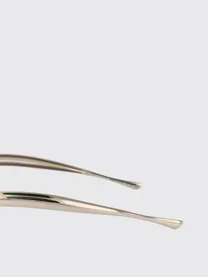 Bottega Veneta Oval Sunglasses - Silver