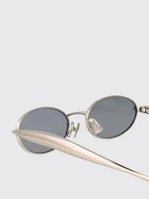 Bottega Veneta Oval Sunglasses - Silver