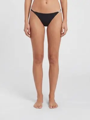 Philipp Plein Embellished Bikini Briefs - Black