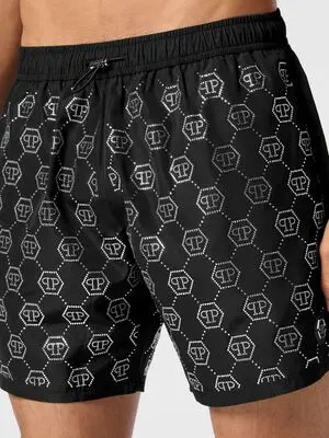 Philipp Plein Embellished Swim Trunks