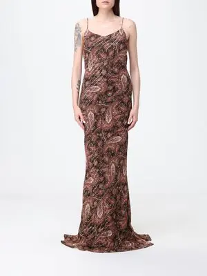 Andamane Paisley Print Maxi Dress