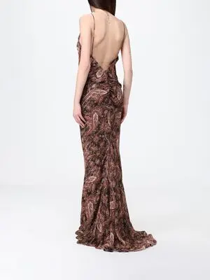 Andamane Paisley Print Maxi Dress
