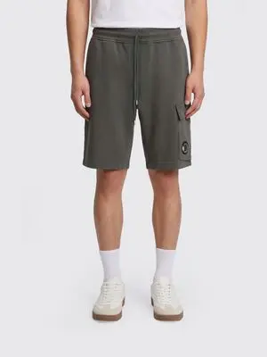 C.P. COMPANY Cotton Cargo Shorts - Charcoal