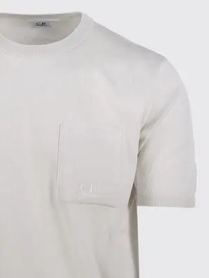 C.P. COMPANY Cotton Crew Neck Sweater With Chest Pocket