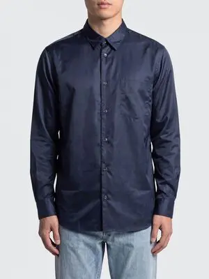 Comme Des Garçons Cupro Shirt - Blue