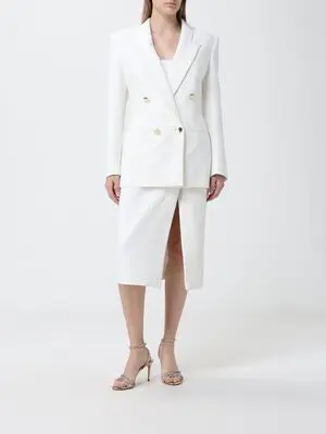 Blumarine Double-breasted Viscose Blend Blazer
