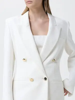 Blumarine Double-breasted Viscose Blend Blazer